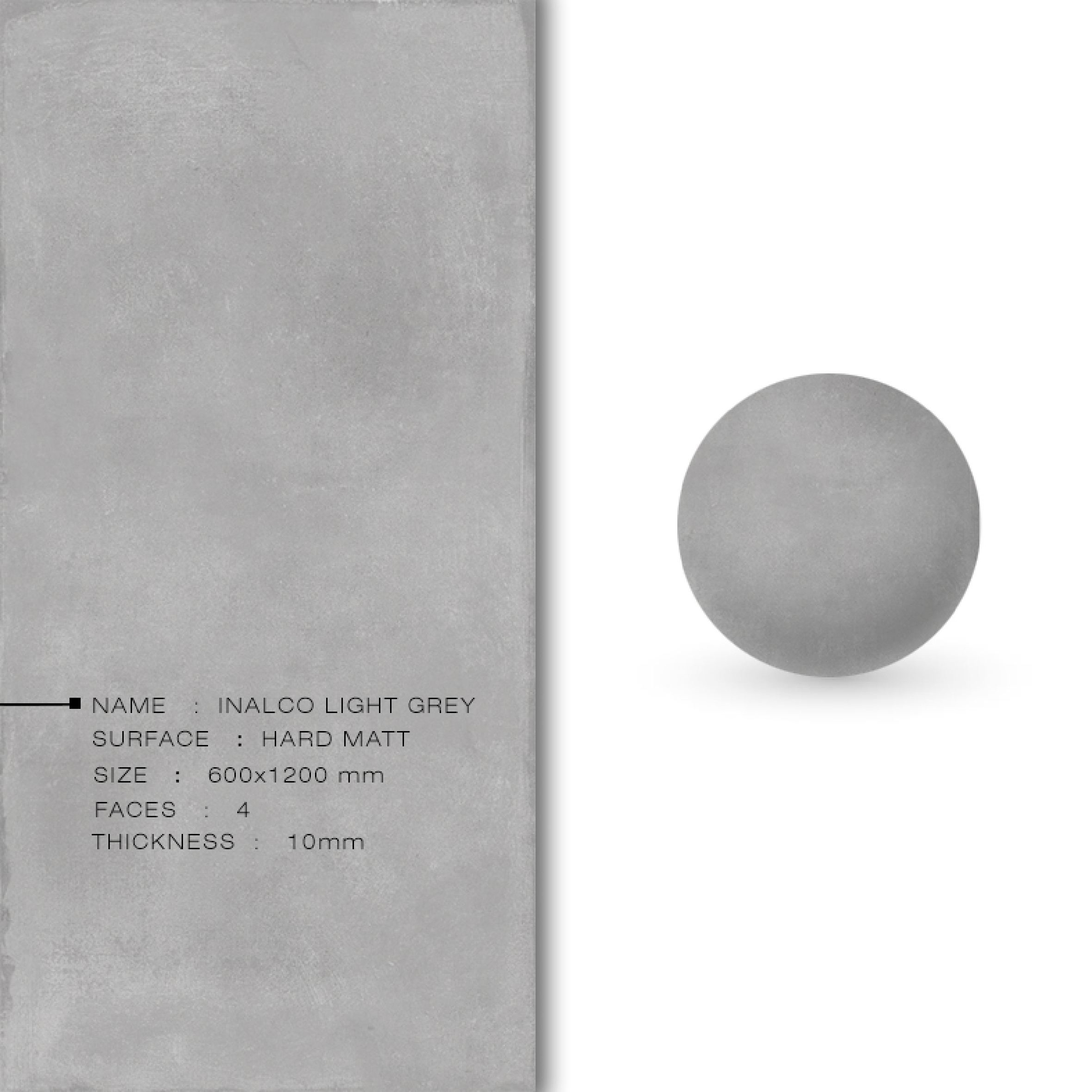 Unique Tile Pars | inalco light grey - Unique Tile Pars